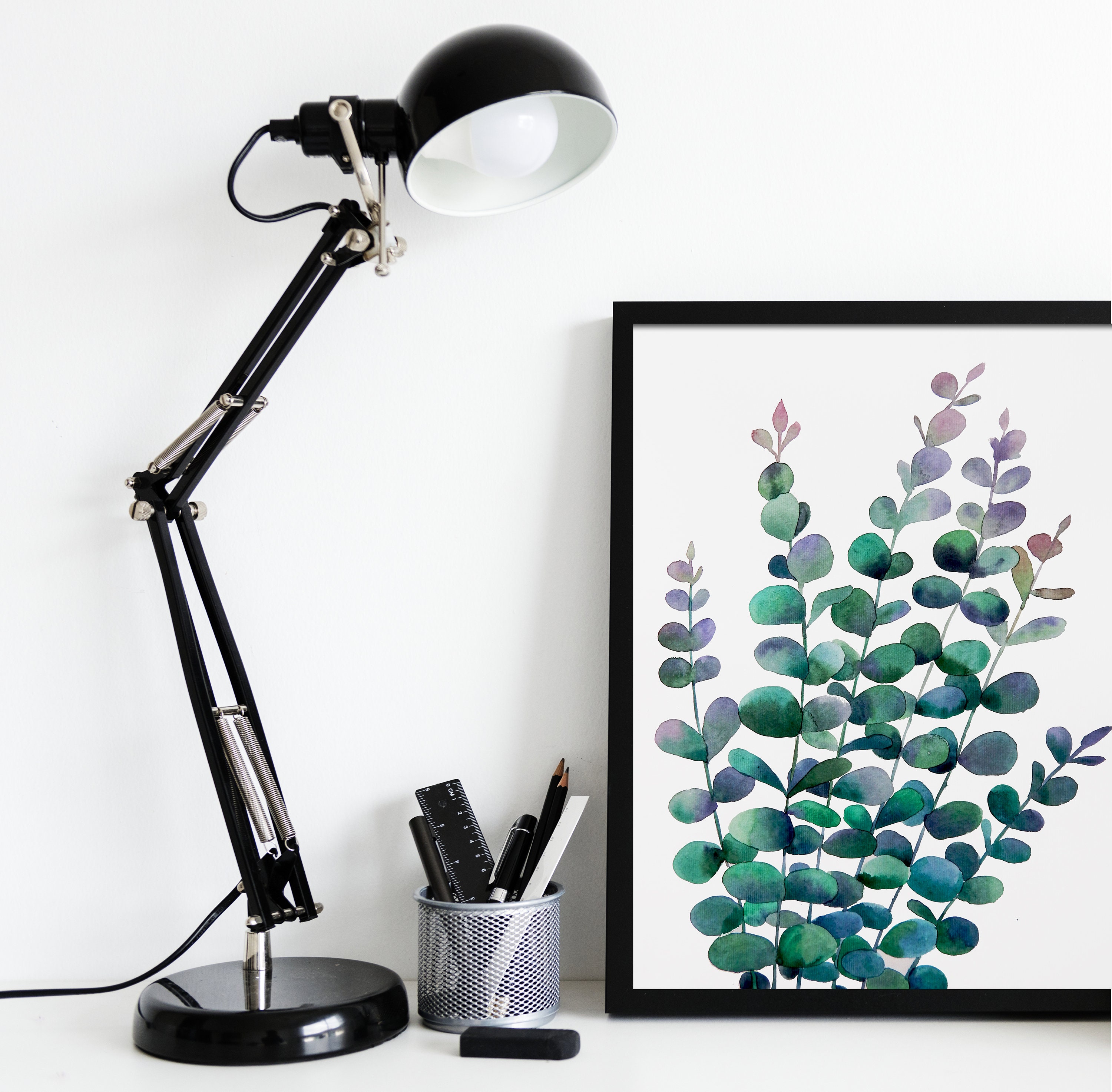 Eucalyptus Leaves Eucalyptus Branch Eucalyptus Poster | Etsy