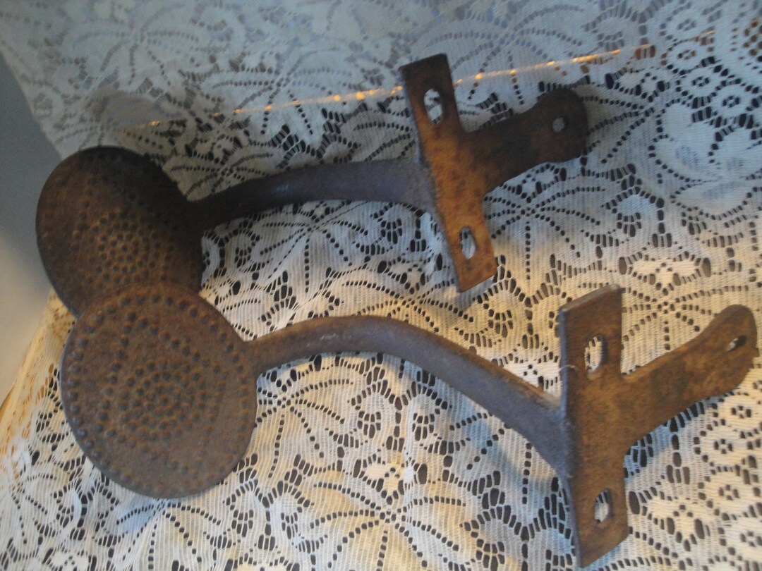 Rusty is This Nice Pair of Cast Iron Buggy Steps, Carriage Steps, Steps ...