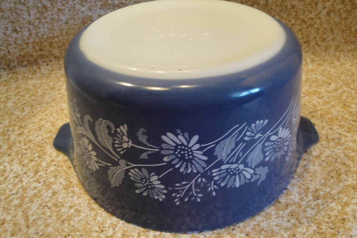 Vintage Pyrex Colonial Mist 1 Quart Casserole Dish 473-B Dark - Etsy