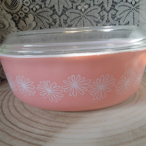 Pyrex Daisy Pink - Etsy