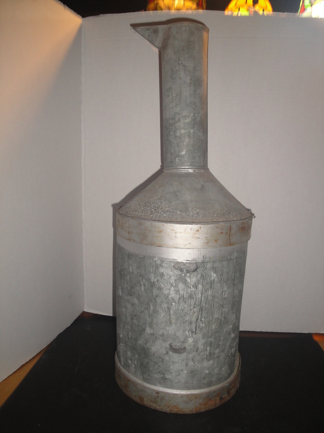 Vintage Rustic Metal Milk Can # 10, Rustic Farmhouse Kitchen - Etsy