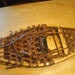 Iverson Snowshoes , Wood and Neoprene With Attached Bindings. 12 X 35 ...