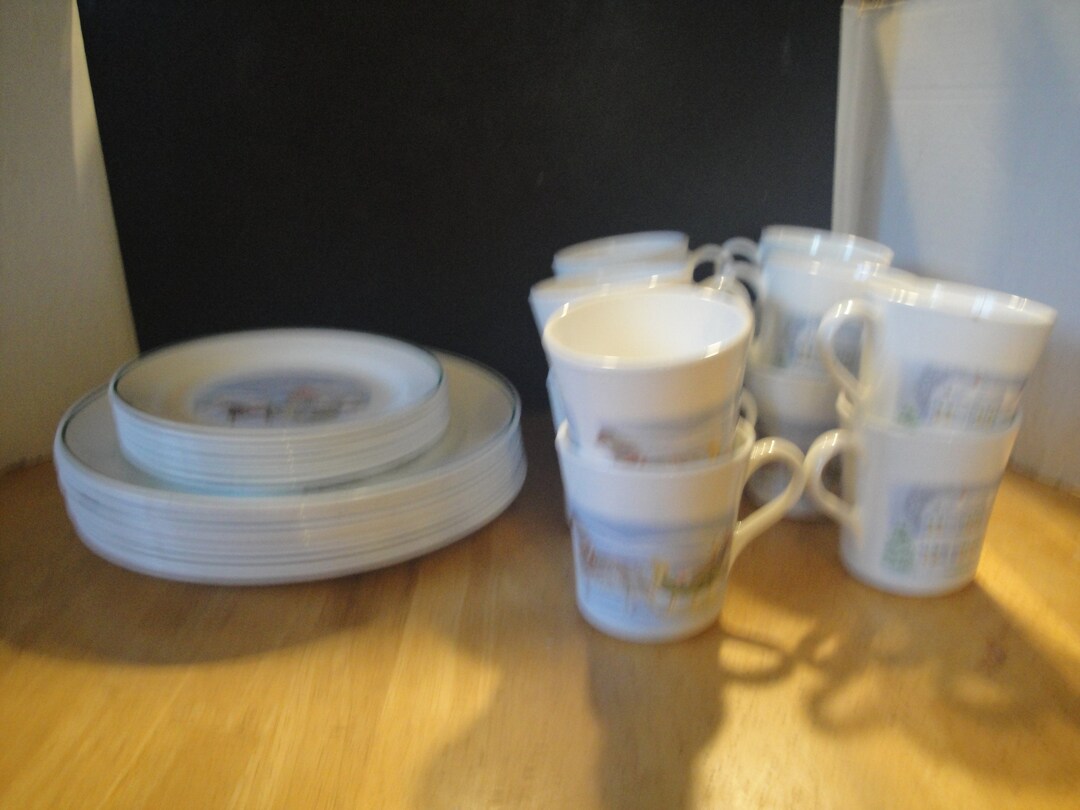 Corelle Corning Dinnerware, Pattern - Country Memories - Items, 12 ...