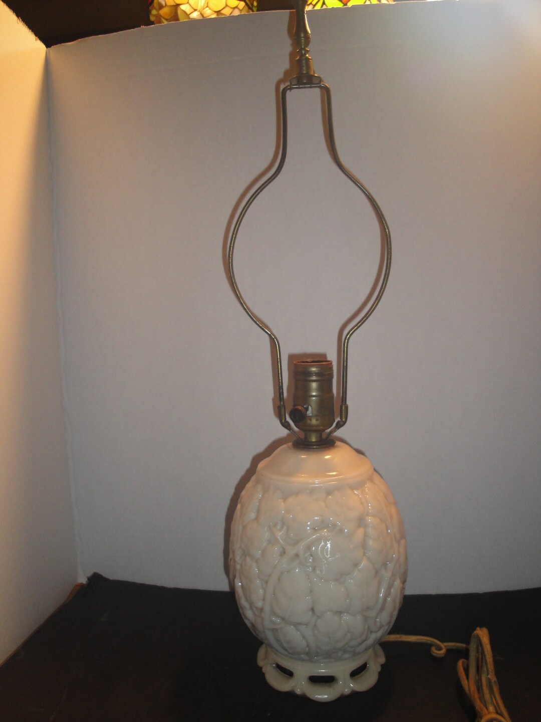 Vintage Aladdin Alacite Glass Table Lamp, Un Tested - Etsy