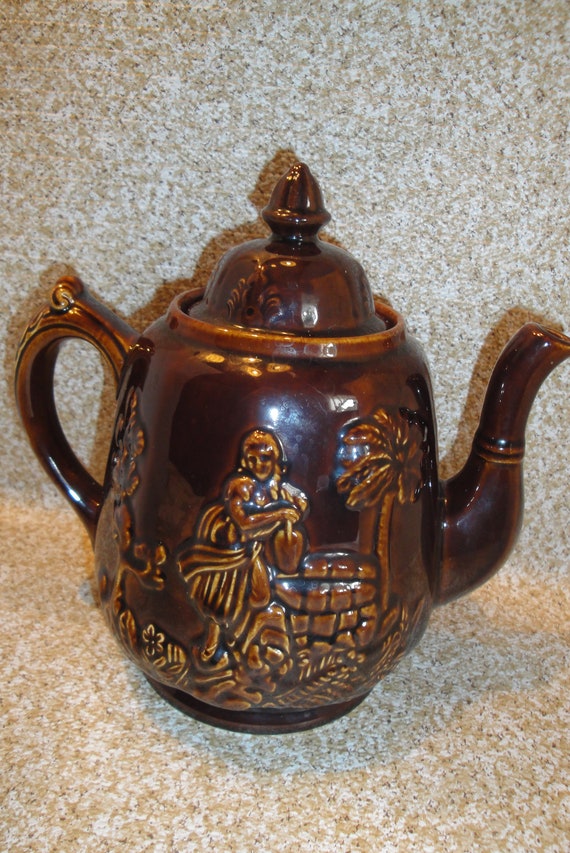 Rockingham Harker Pottery 1840 6 Cup Teapot Design - Etsy