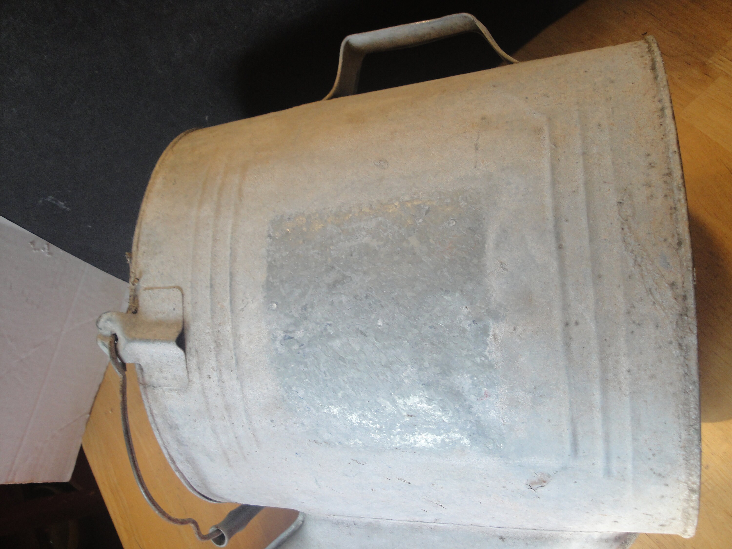 Large Vintage Service Gas Station Galvanized Radiator Water Fill Can ...
