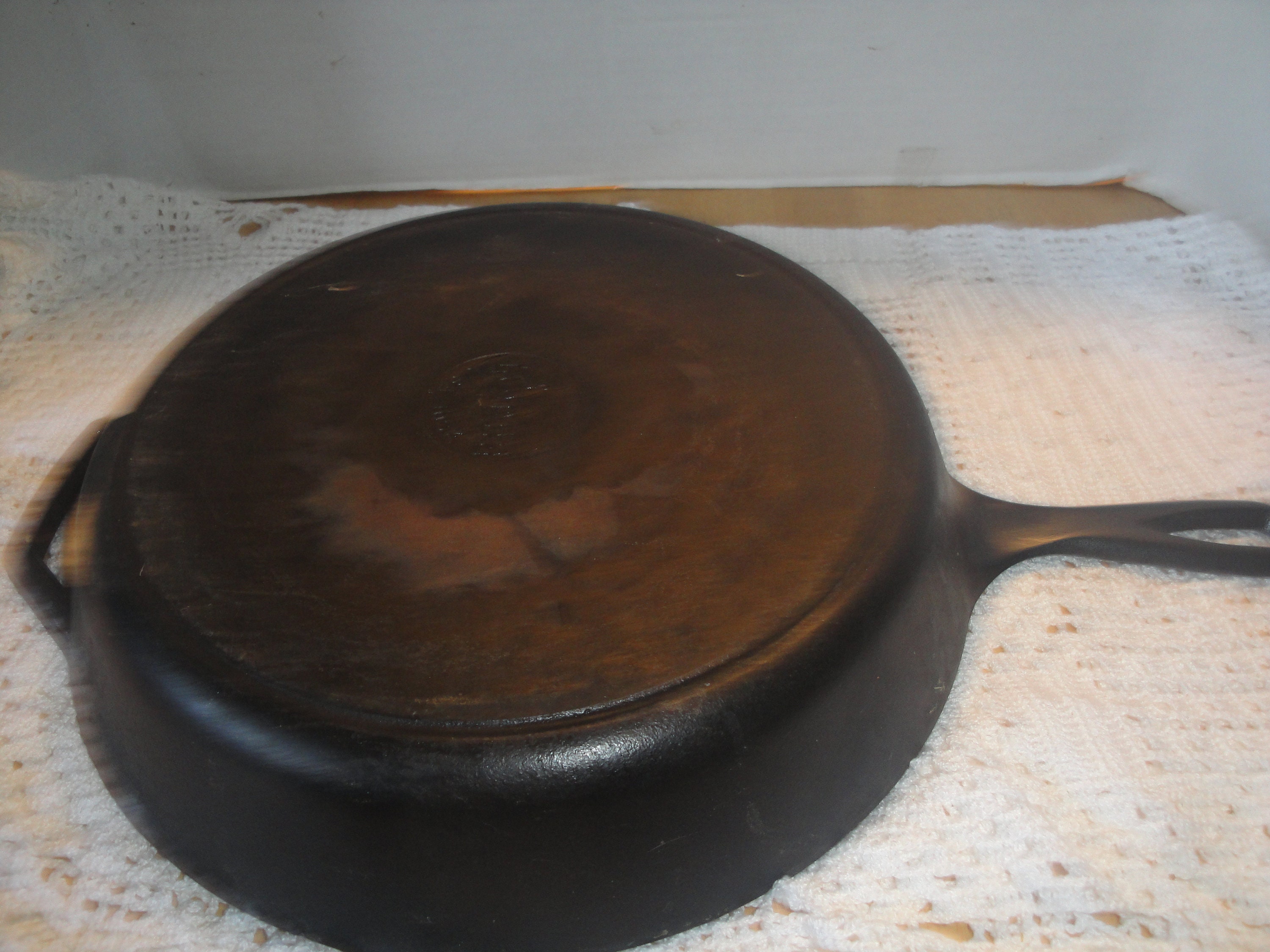 Lodge 12 Old Country Style Original Cast Iron Skillet, Fry Pan, - Etsy