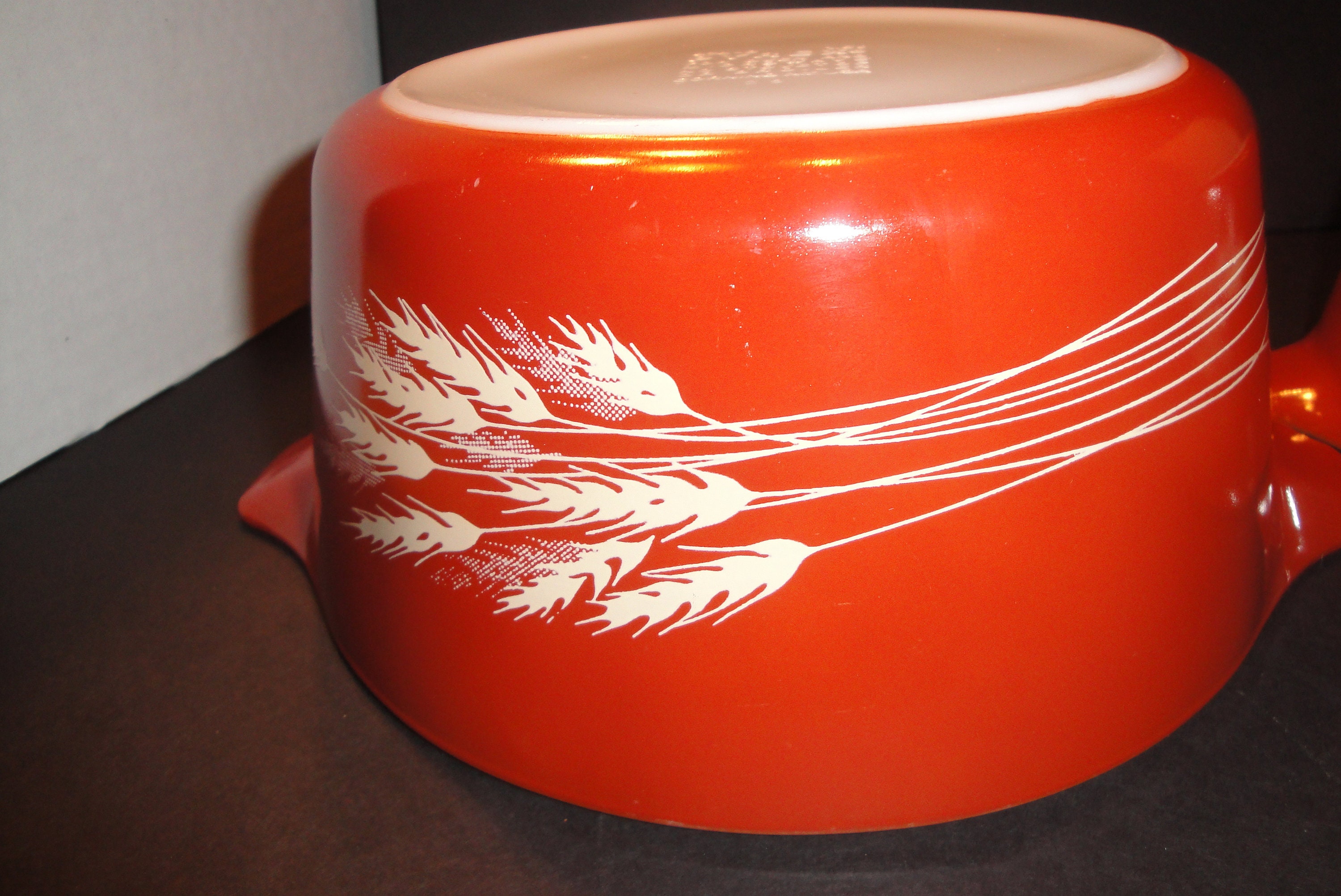 Vintage Pyrex Autumn Harvest Wheat Fall Nesting Dishes. - Etsy