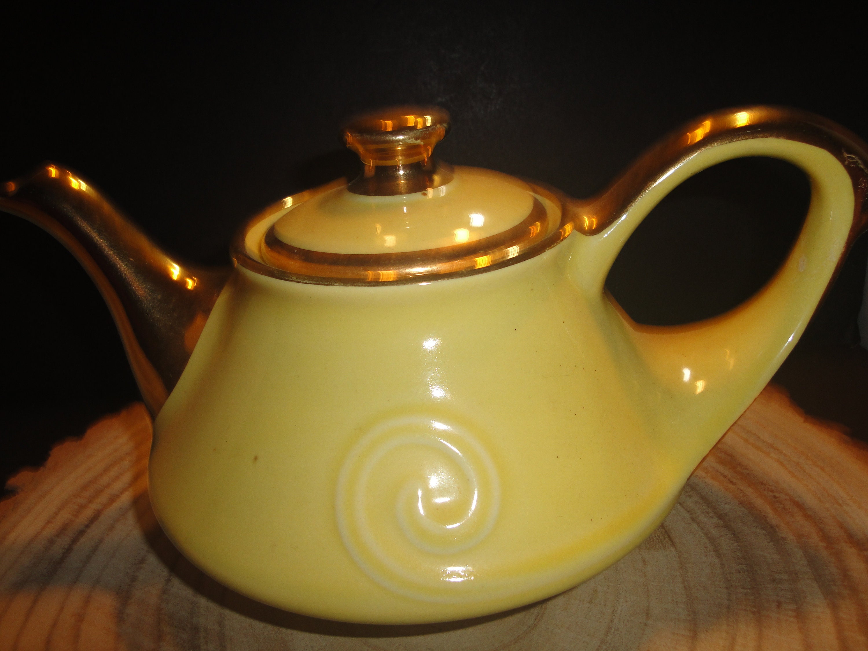 Vintage Pearl China Co. Teapot With Sugar and Creamer, 3 Pc. Set Retro ...