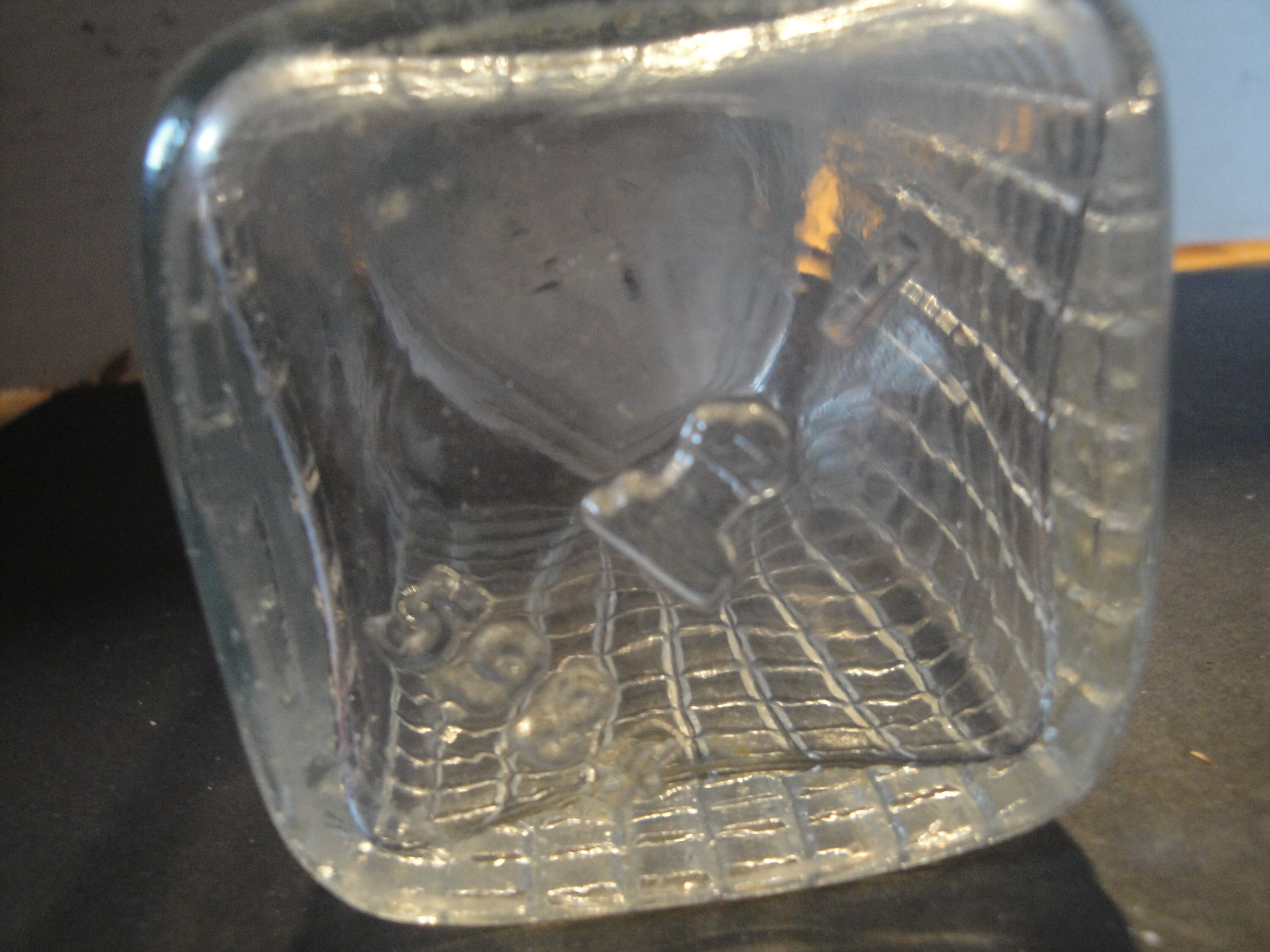 Vintage Capstan Glass Connellsville Pa. Clear Waffle Shaker - #5984 ...