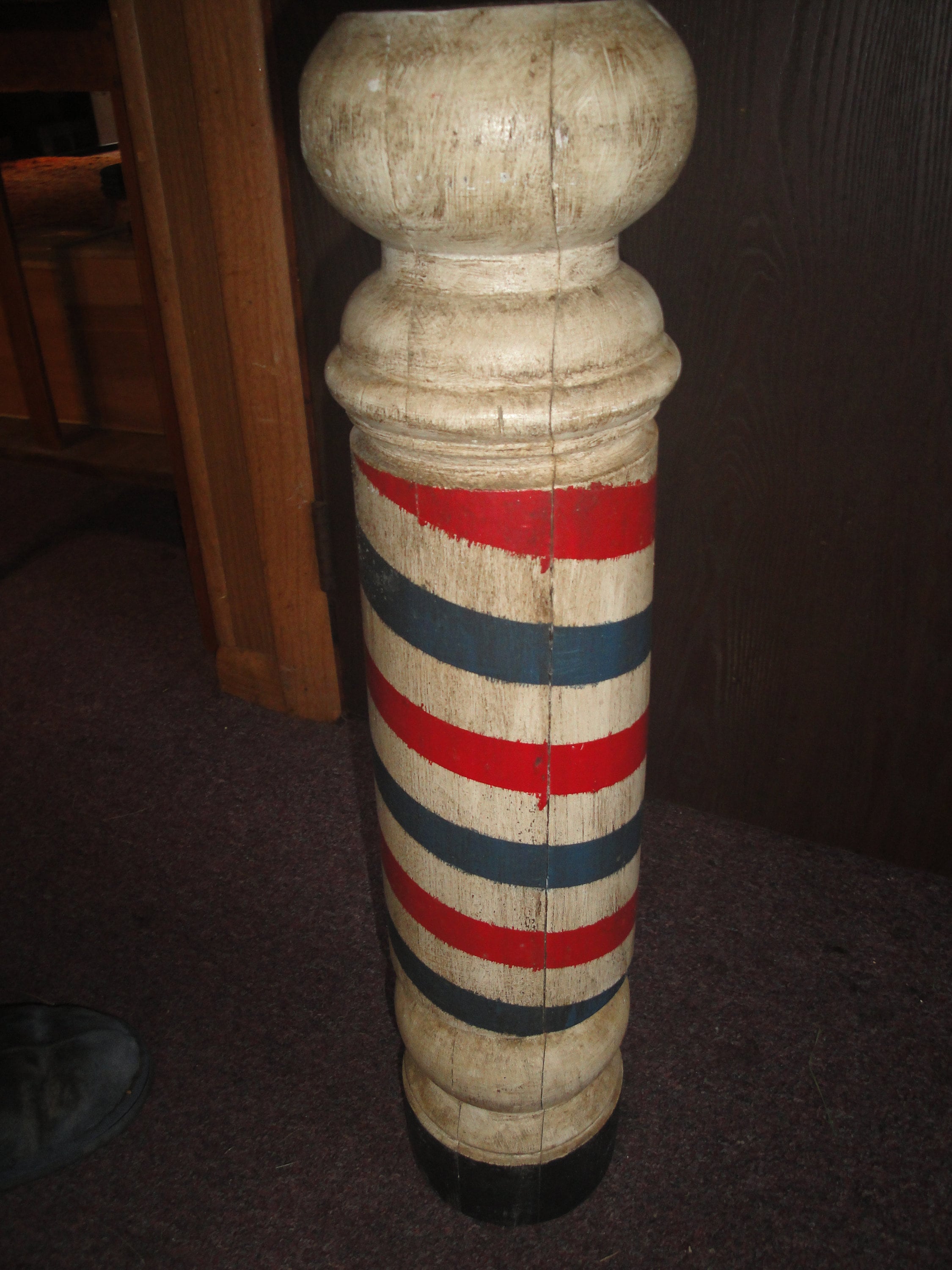 Vintage Barber Shop Pole