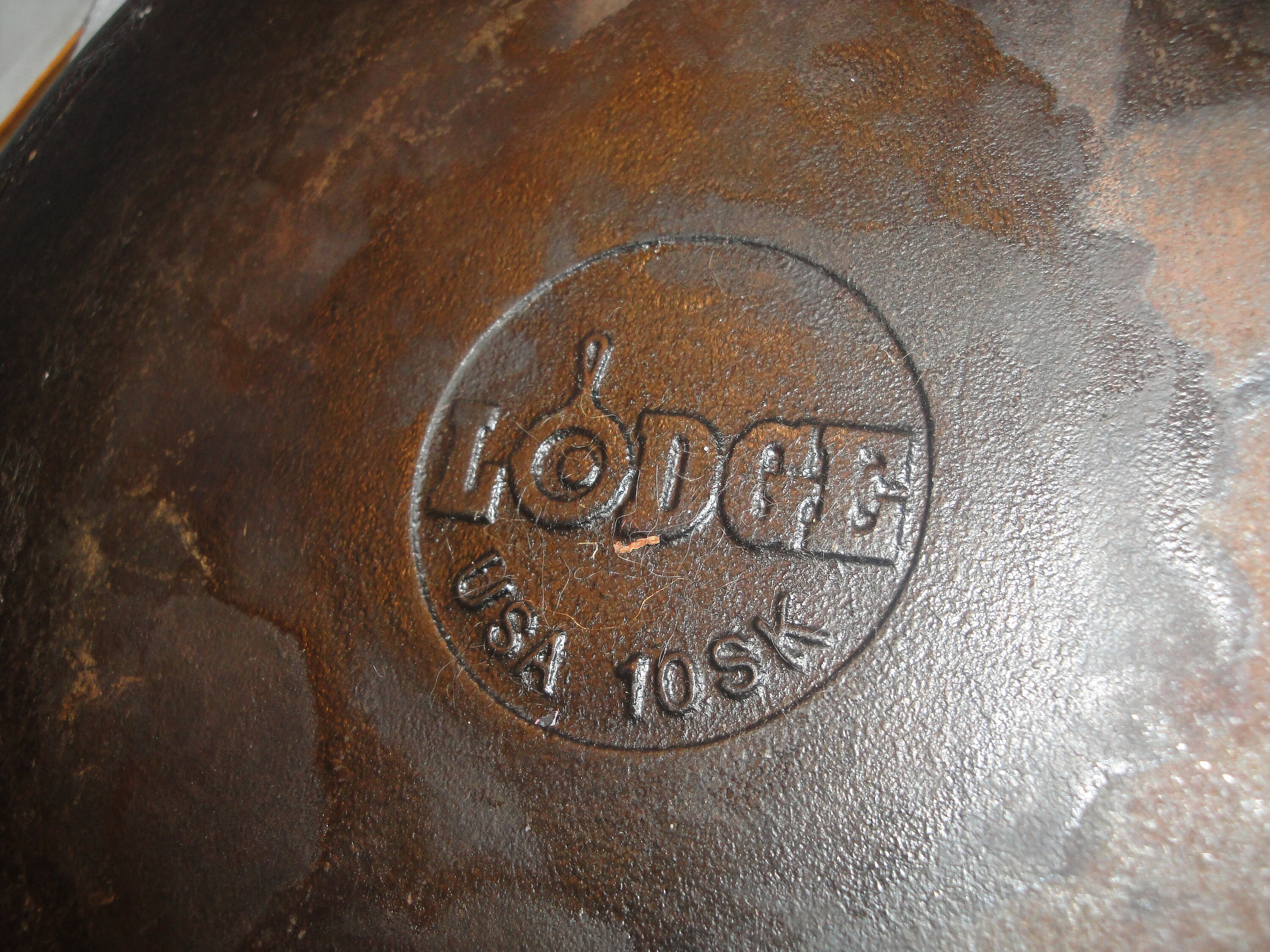 Lodge 12 Old Country Style Original Cast Iron Skillet, Fry Pan, - Etsy