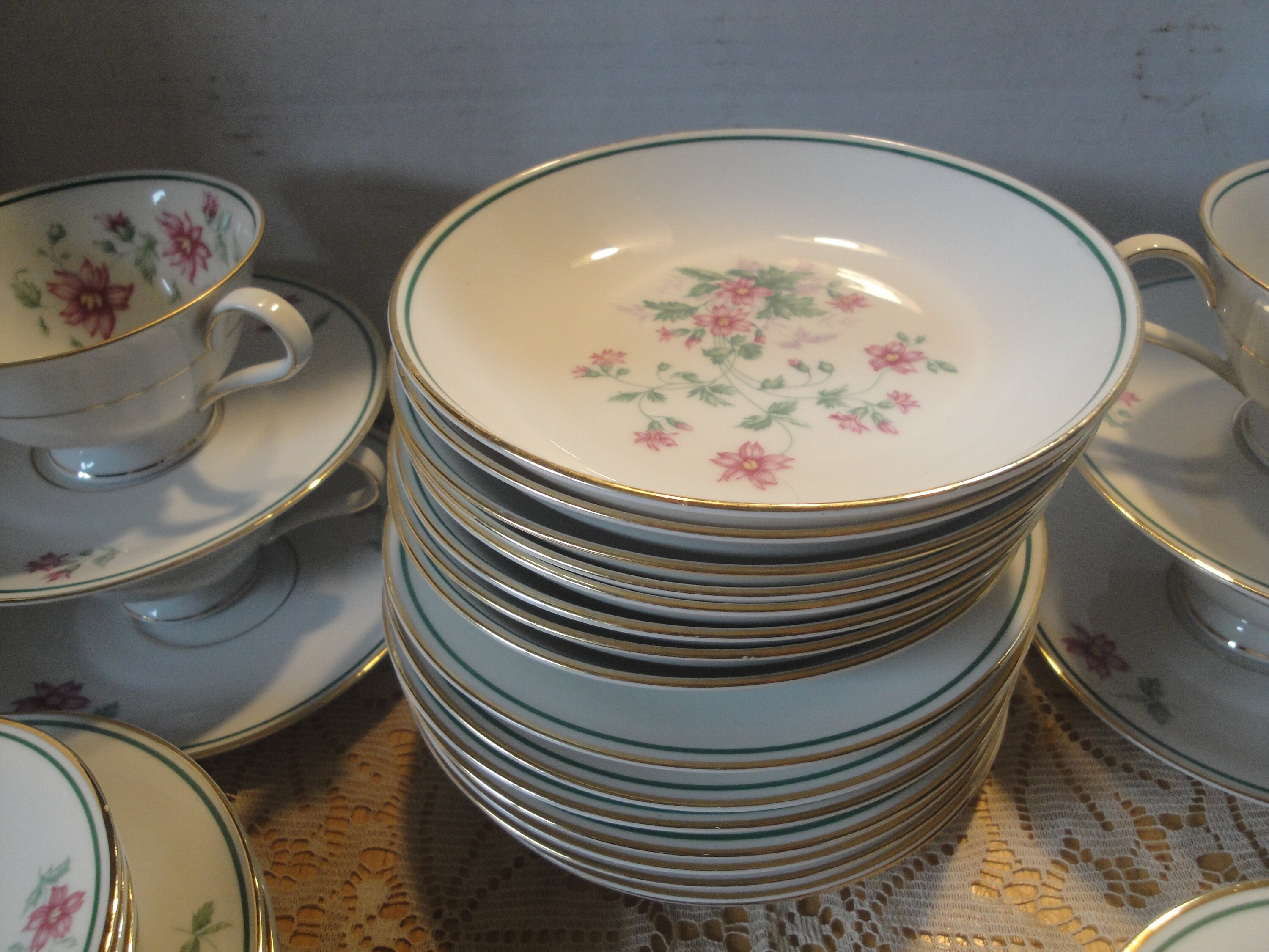 42 Pieces of Heinrich & Co. Selb Bavaria Germany Fine China - Maytime ...