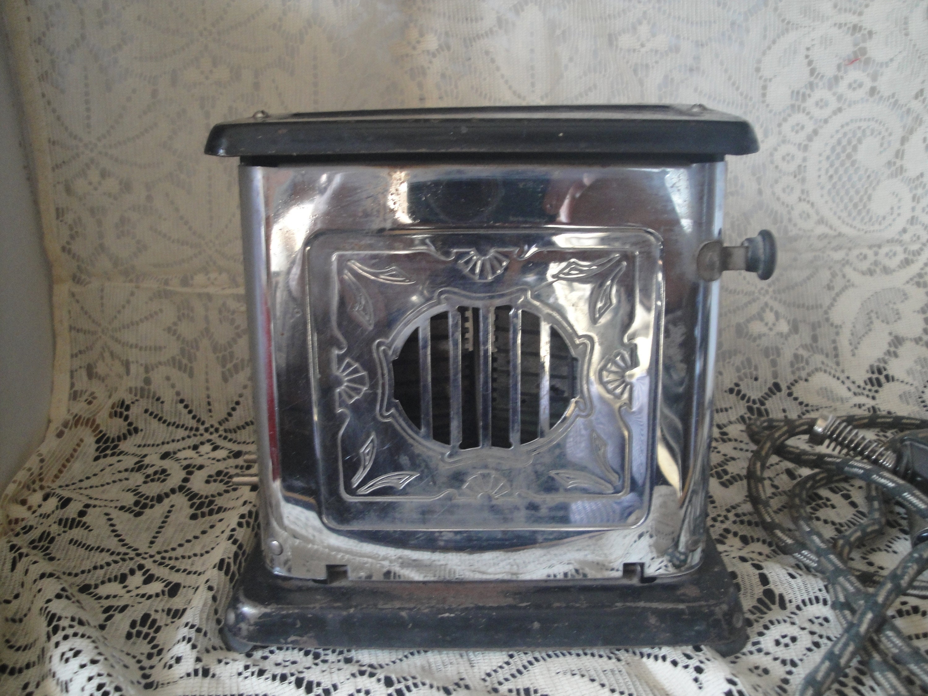 Art Deco Bersted Electric Toaster Working Retro Chrome Toaster ...