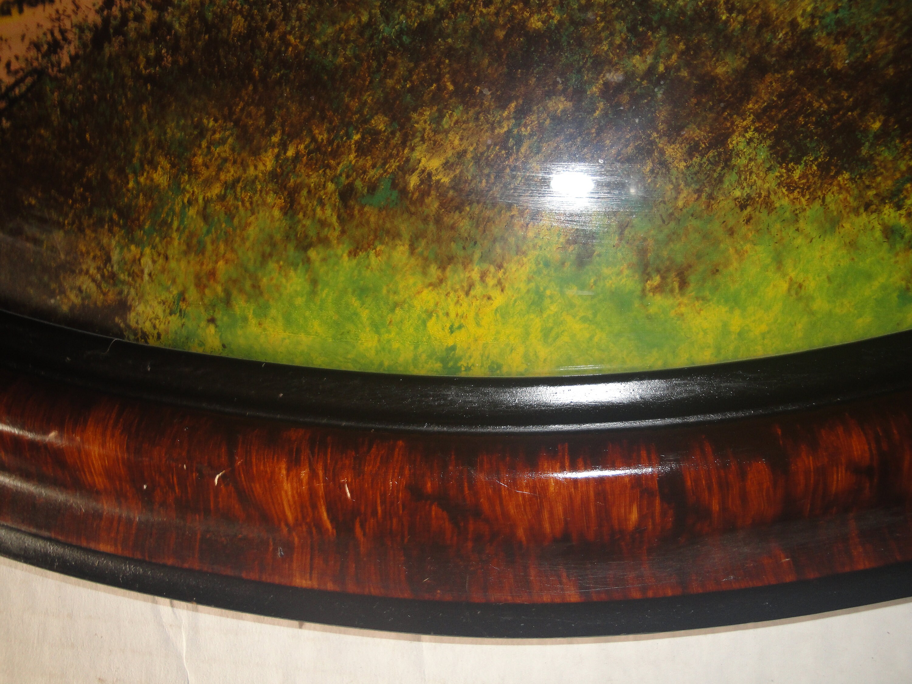 Reverse Painting on Convex Glass, U.S. Capitol Washington D.C. - Etsy