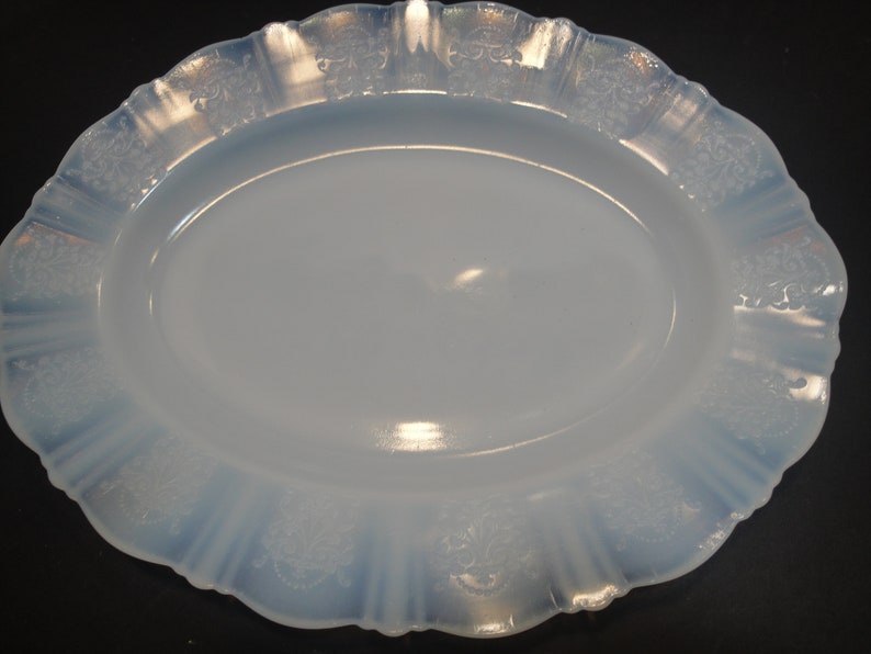 American Sweetheart Monax Depression Glass, 1930's Vintage White ...