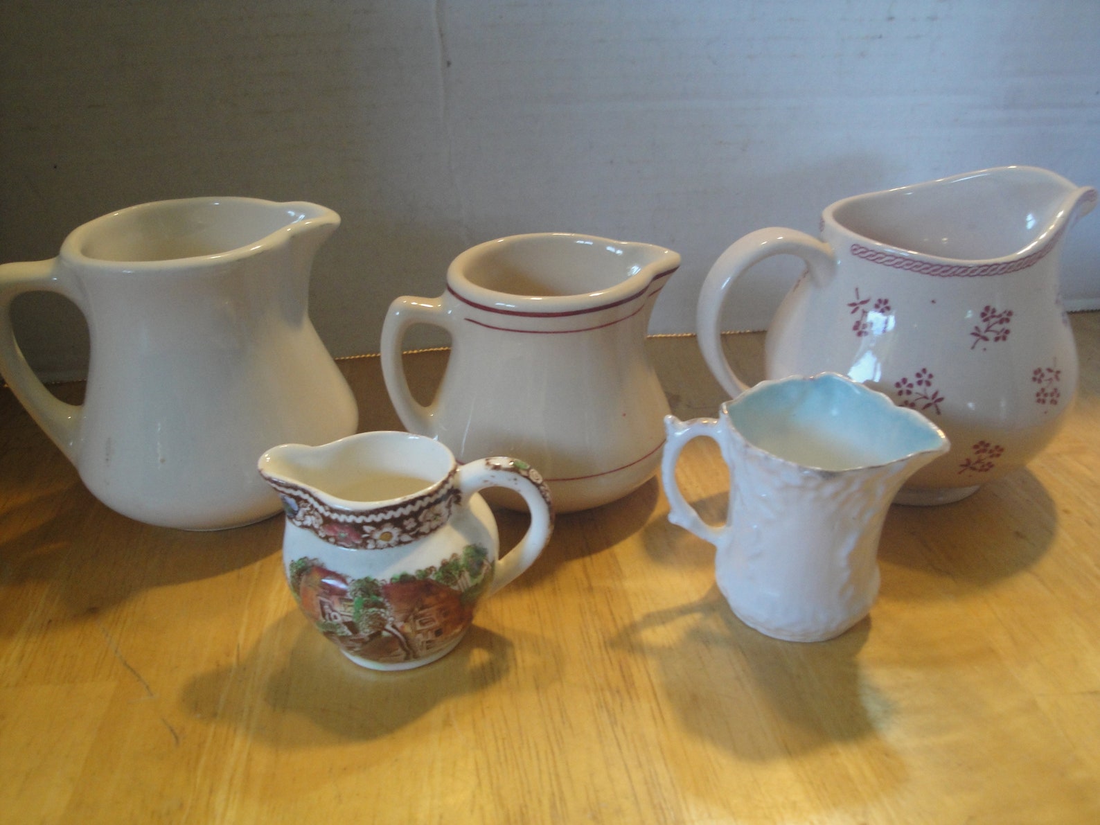 Vintage Cream Pitchers Lot of 5, China Pitchers and Creamers - Etsy