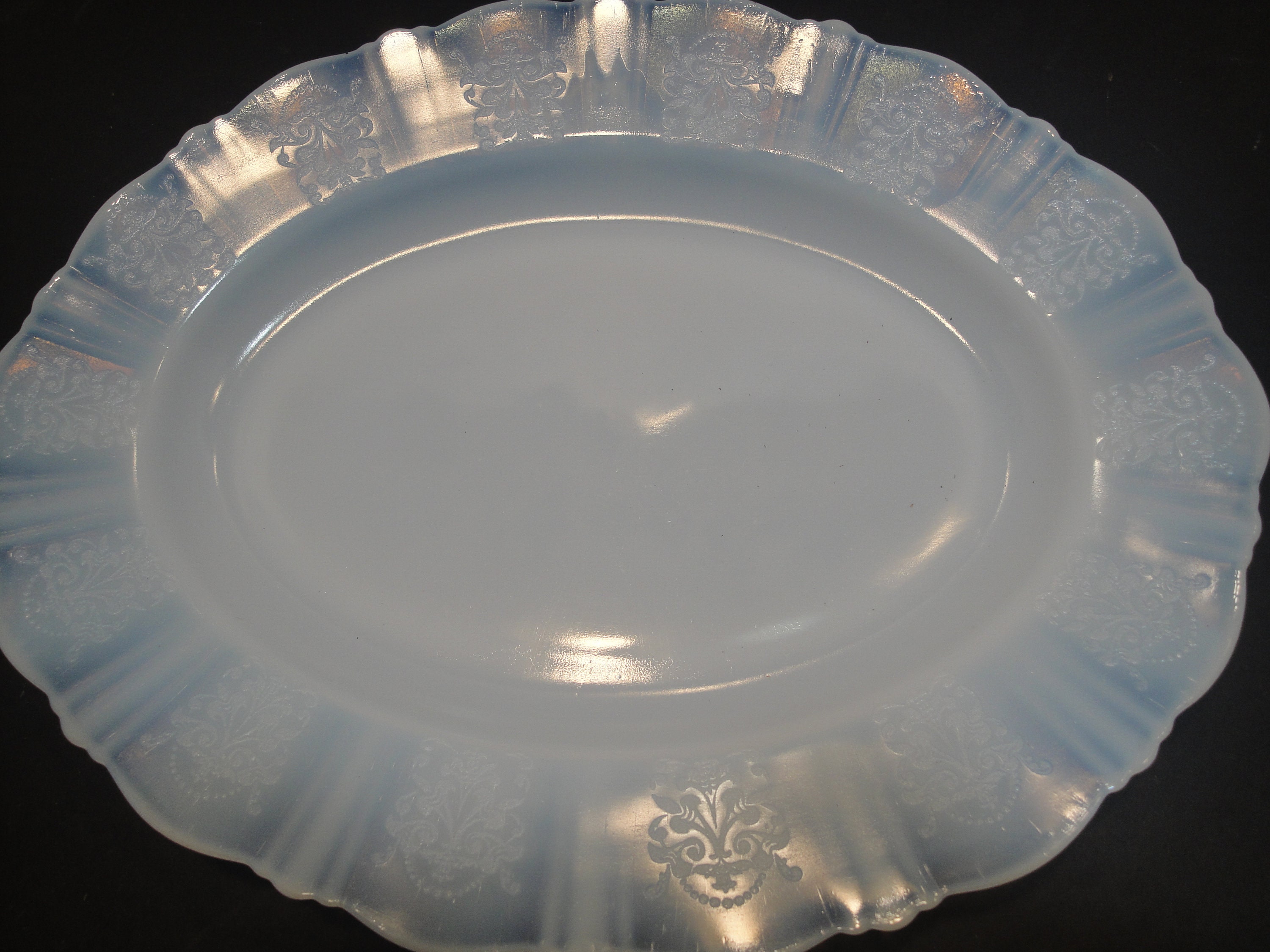 American Sweetheart Monax Depression Glass, 1930's Vintage White ...