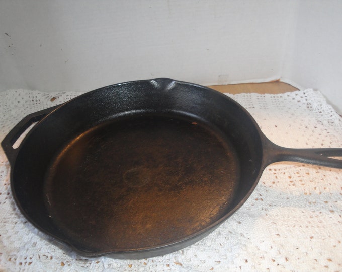 Lodge 12" Old Country Style Original Cast Iron Skillet, Fry Pan, - Etsy