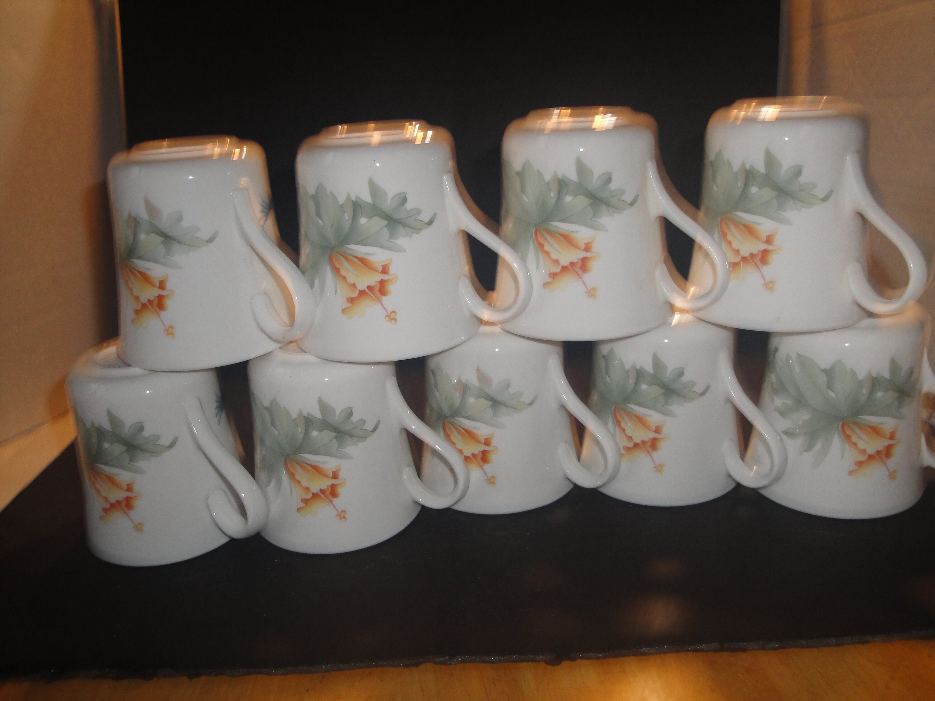 9 Vintage Hummingbird Pattern Corning Cups or Mugs Set of - Etsy