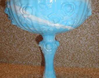 Fenton Slag Compote | Etsy