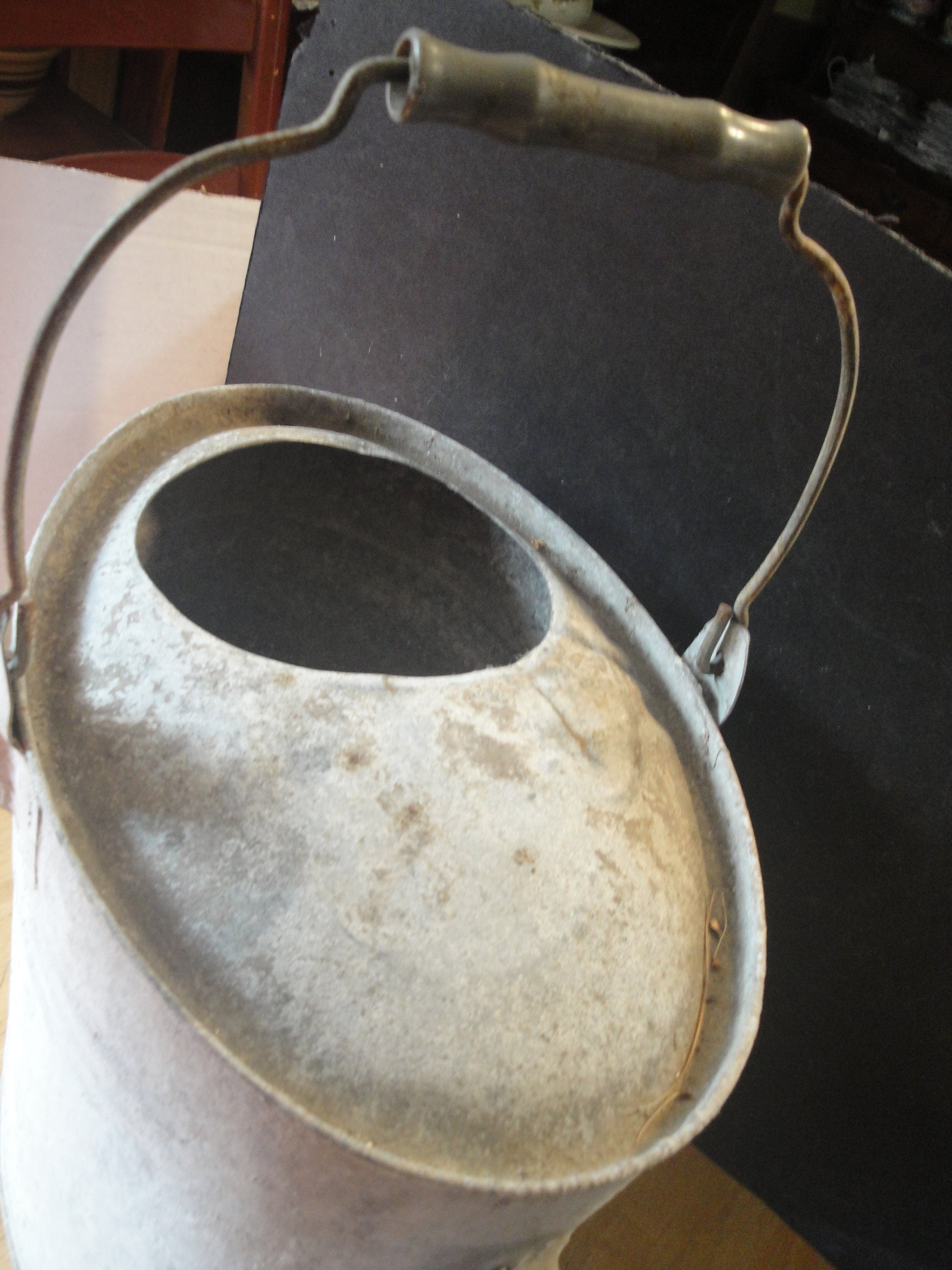 Large Vintage Service Gas Station Galvanized Radiator Water Fill Can ...