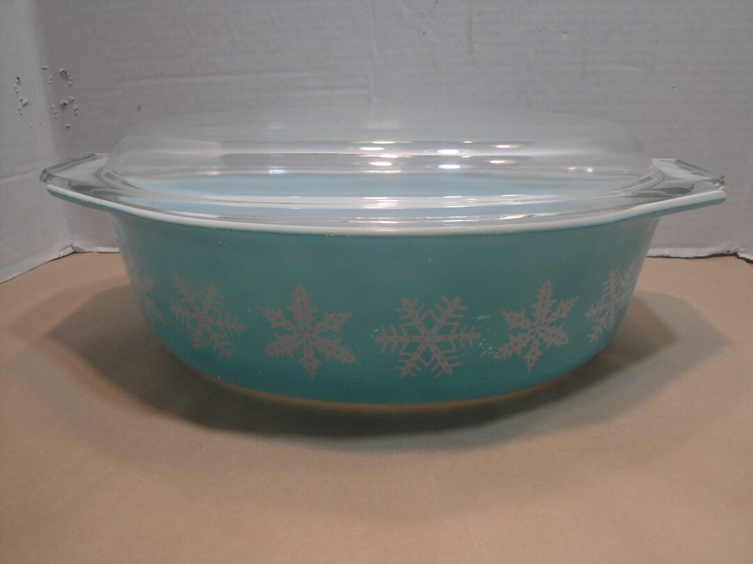 Vintage Pyrex Large Oval Casserole/baking Dish, 2 1/2 Quart Baking Pan ...