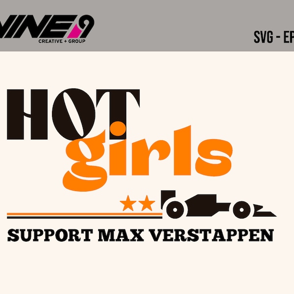 Max Verstappen Svg - Etsy UK