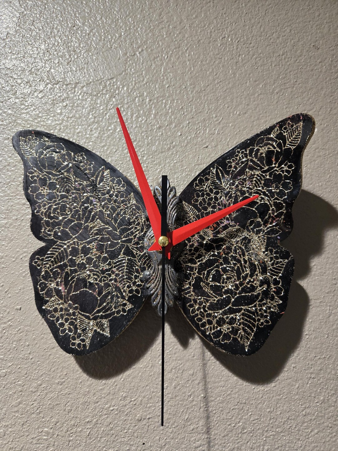 Butterfly Clock - Etsy