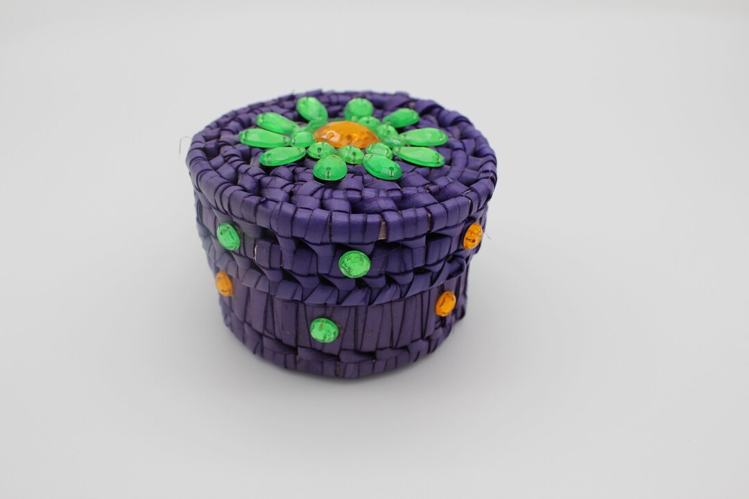 Handmade Bast Box From India Vintage - Etsy