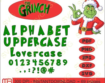 Grinch svg | Etsy