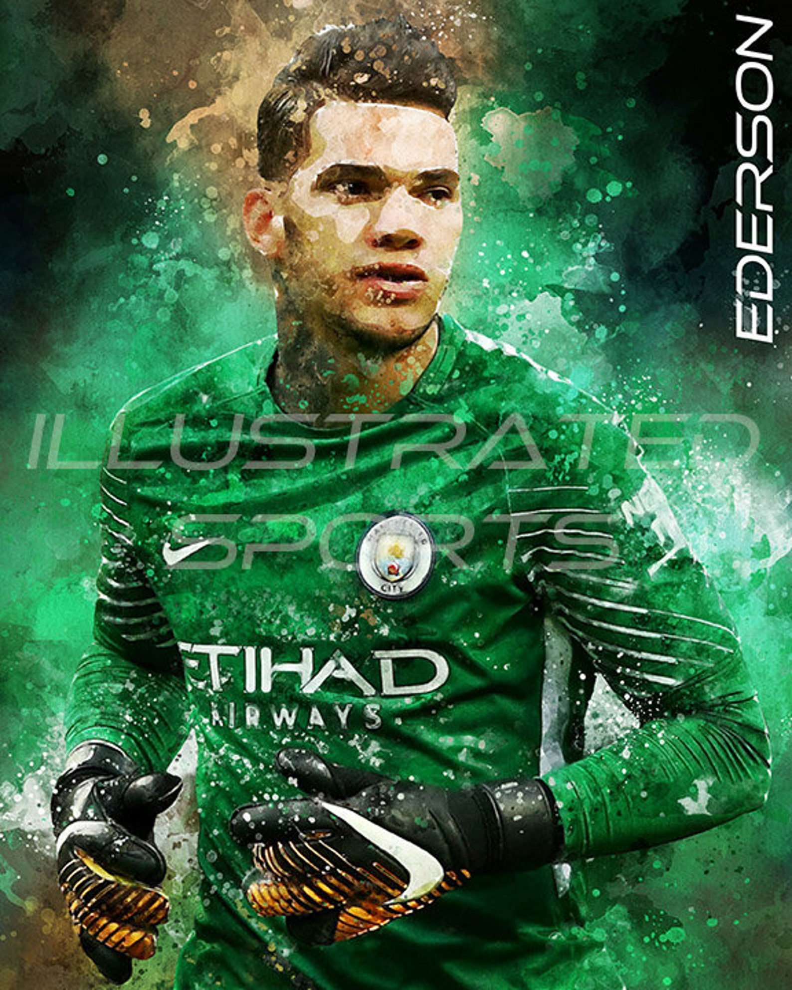 Ederson Print. High Resolution Digital Download Printable - Etsy