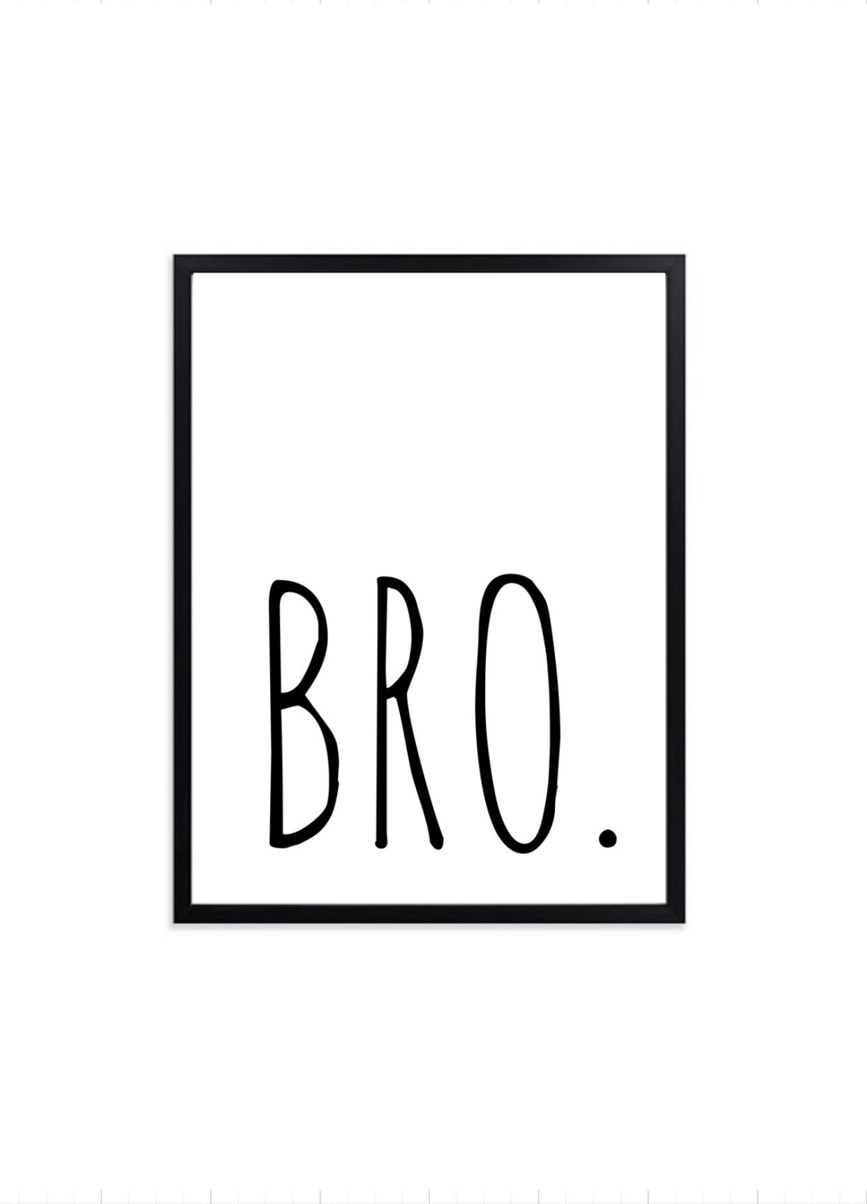 Bro, Bro. Print, Little Brother Nursery, Print, Wall Art, Nursery Wall ...