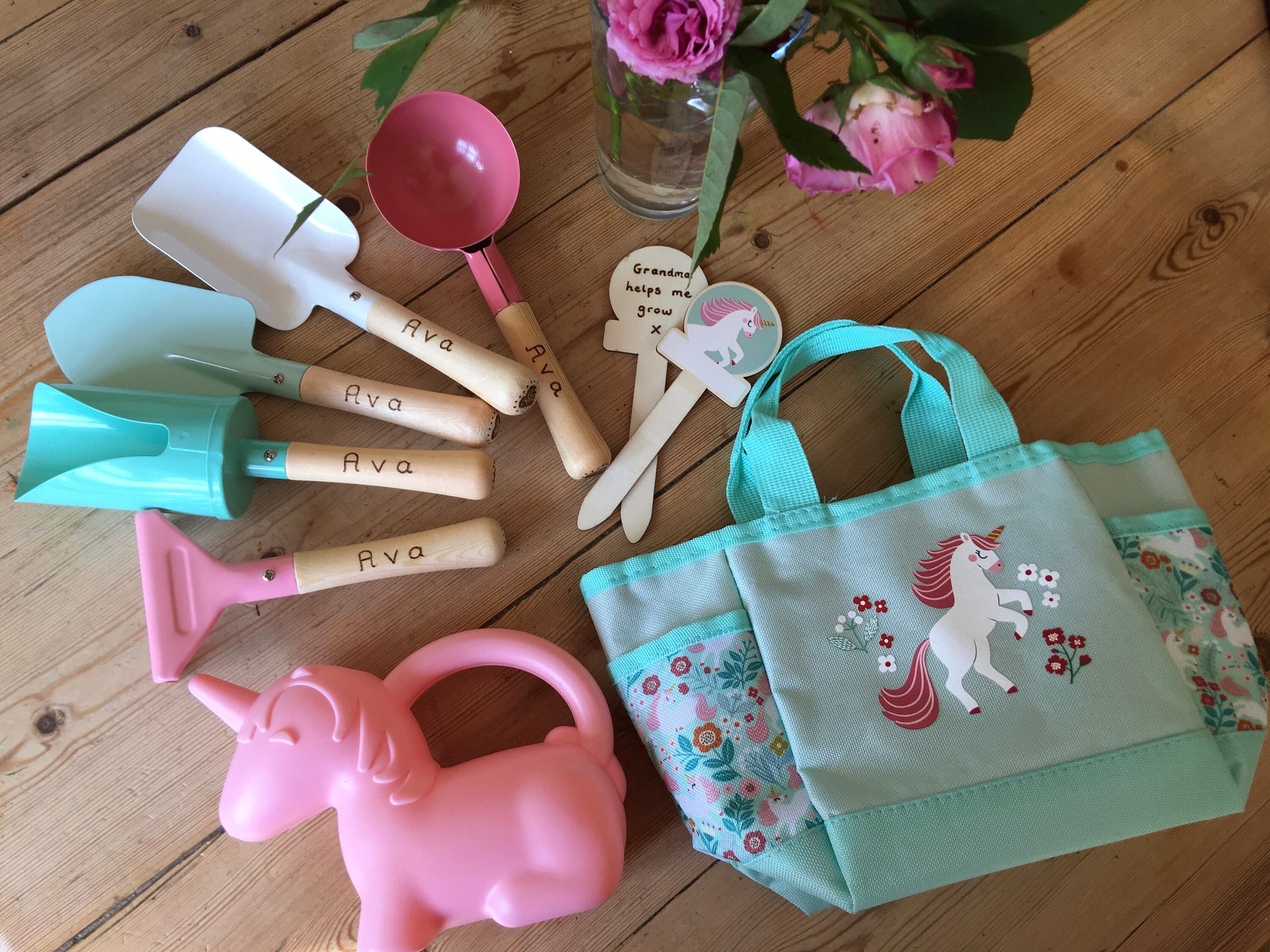 Children’s Personalised Gardening Set - Etsy