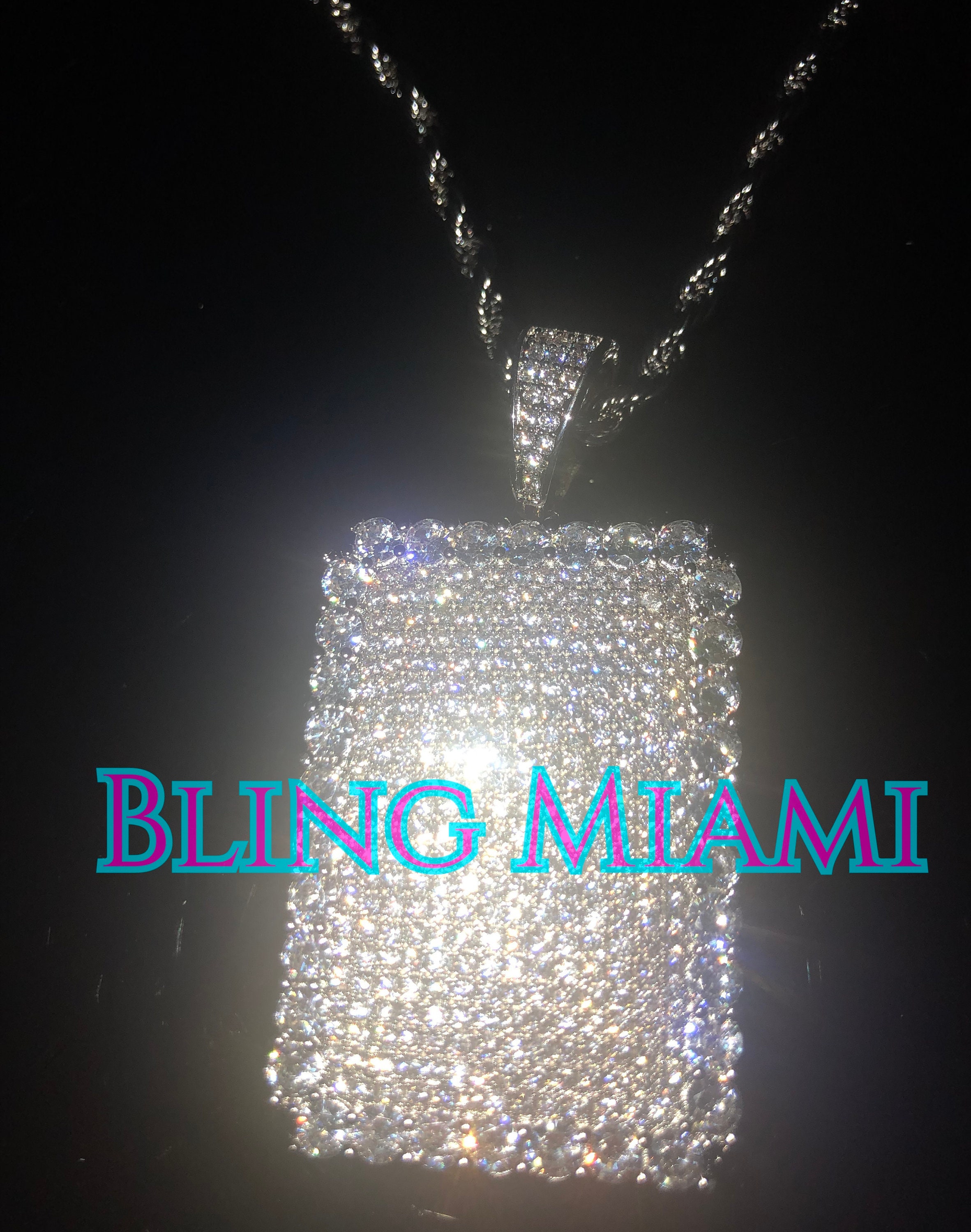 Iced Out Set 1 Bling Miami - Etsy