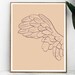 Abstract Wings Line Art Printable, Minimalist Terracotta Greek ...