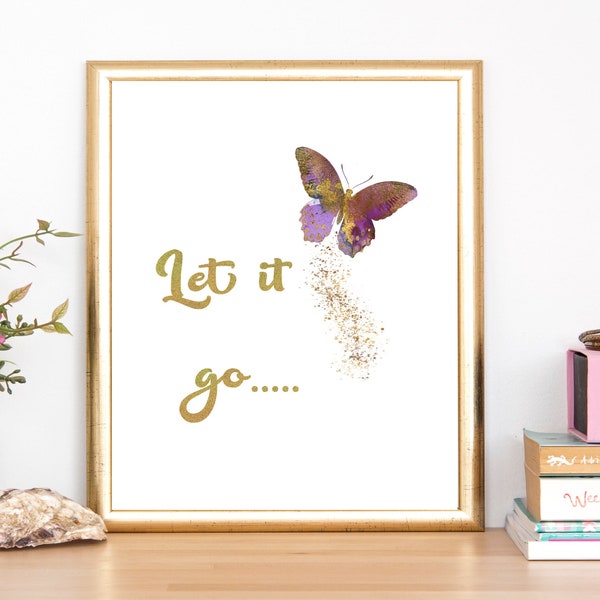 Let It Go Printable - Etsy