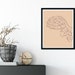 Abstract Wings Line Art Printable, Minimalist Terracotta Greek ...