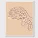 Abstract Wings Line Art Printable, Minimalist Terracotta Greek ...
