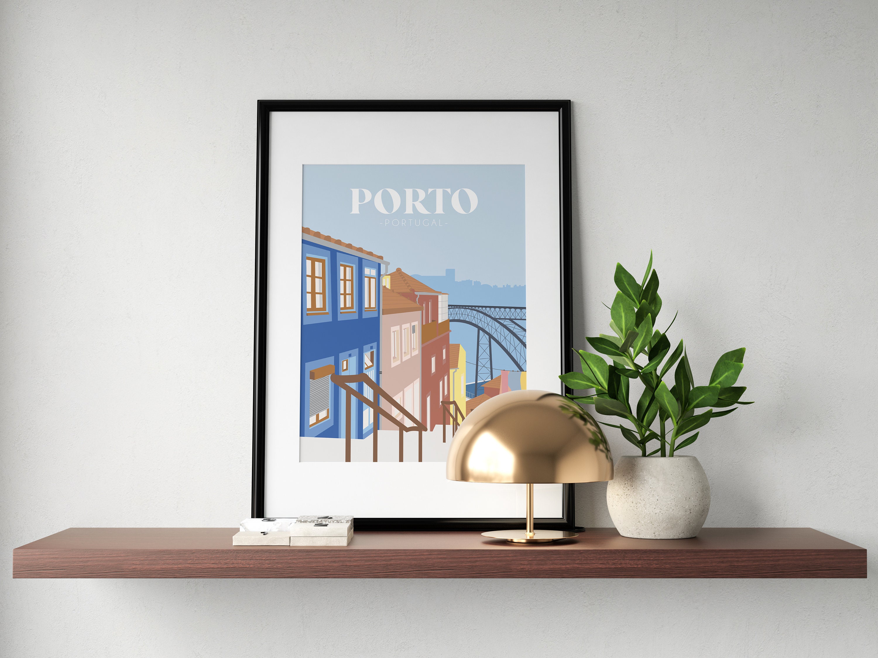TRAVEL POSTER PORTO Affiche / Poster porto / A3 - Etsy UK