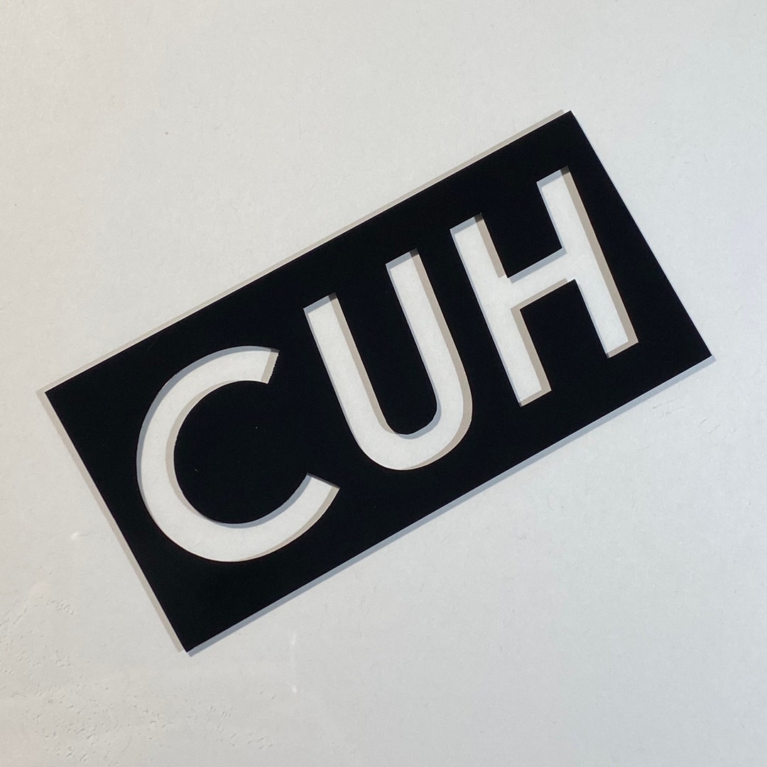 CUH Vinyl Decal Box Sticker - Etsy