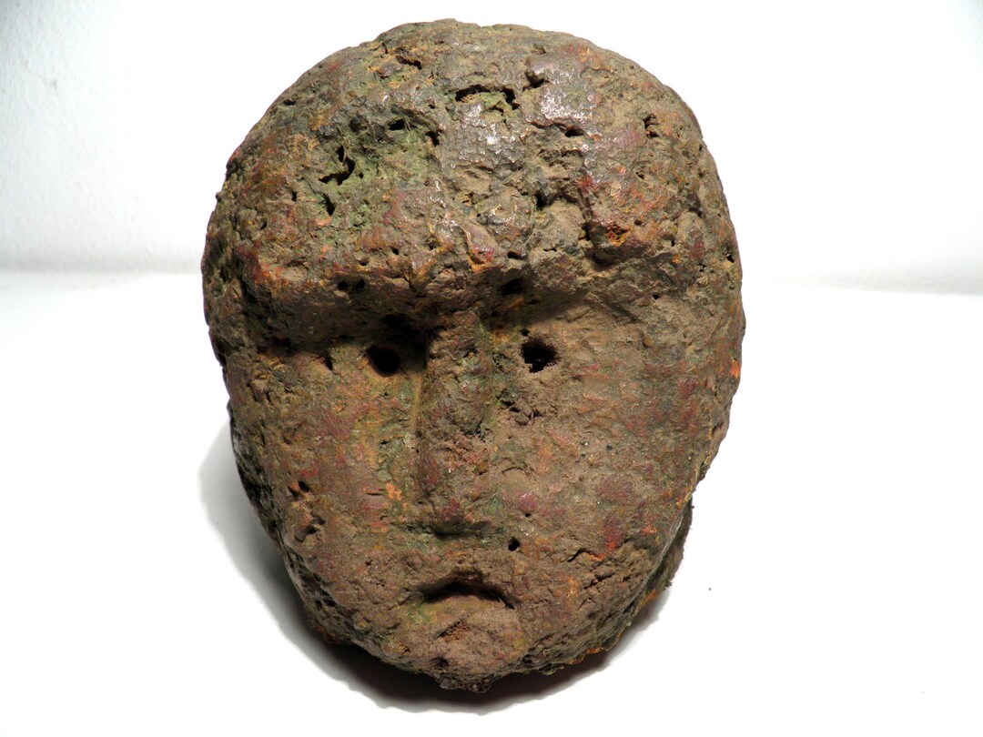 Authentic Ancient 400 AD Bongo Stone Statue Figure Statuette Funerary ...