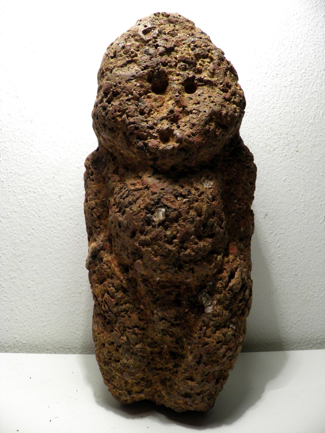 Authentic Ancient 400 AD Bongo Stone Statue Figure Statuette Funerary ...