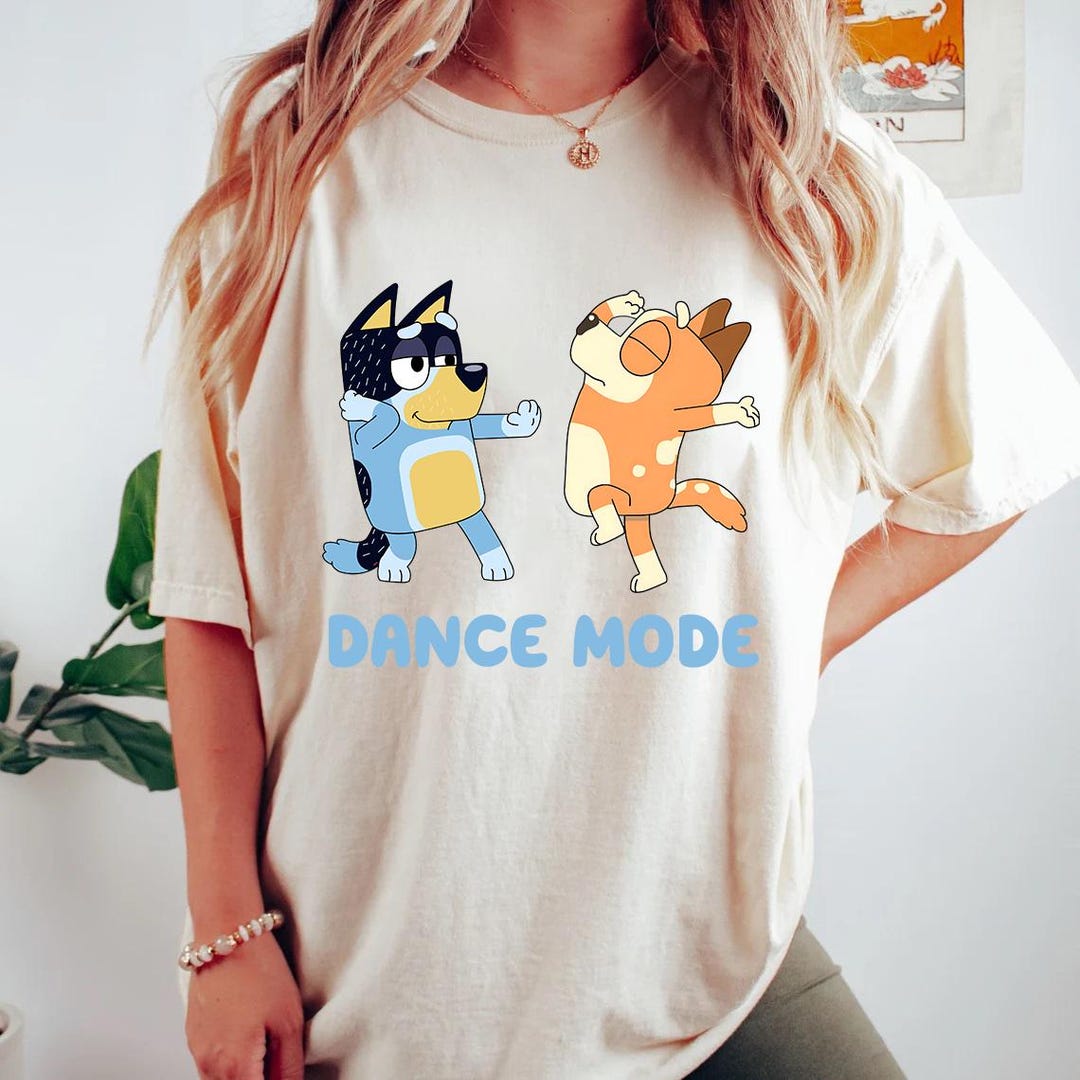 Bluey Dance Mode PNG, Bluey Family Png, Decal Files, Vinyl Stickers ...