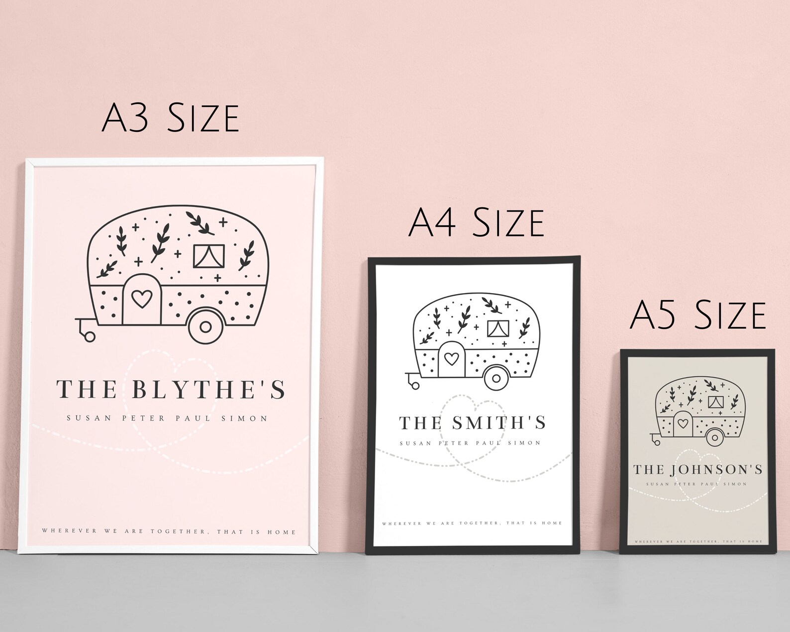 Personalised Caravan Gift, Caravan Decor Sign, Travel Adventures ...