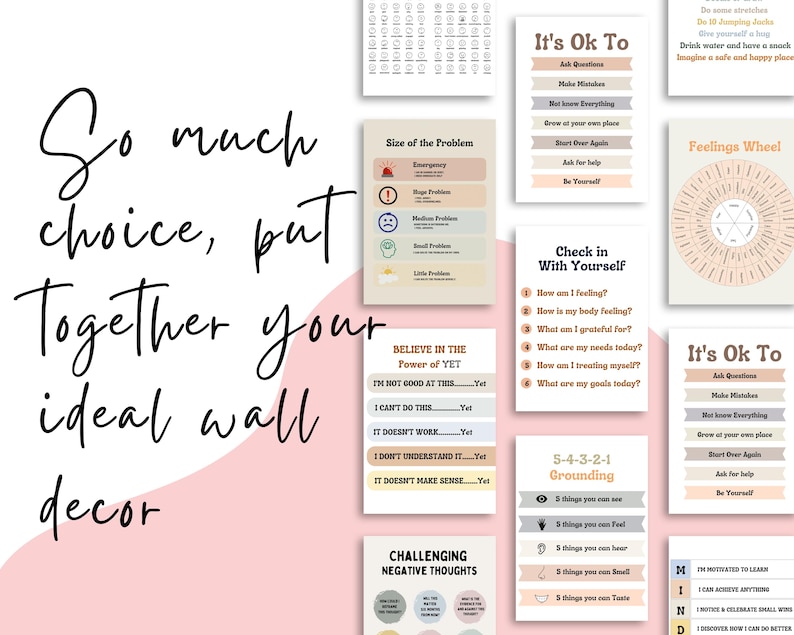 40 Calming Corner Classroom Decor Resources Calming Down Printable ...