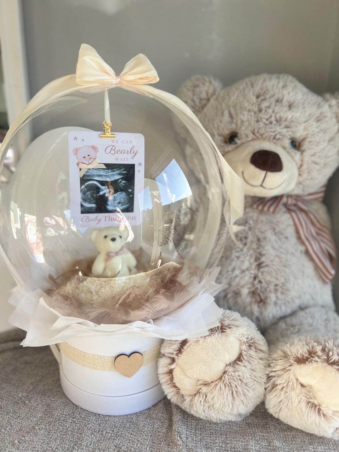We Can Bearly Wait Baby Shower Teddy Bear Themed Gift for Baby Shower ...
