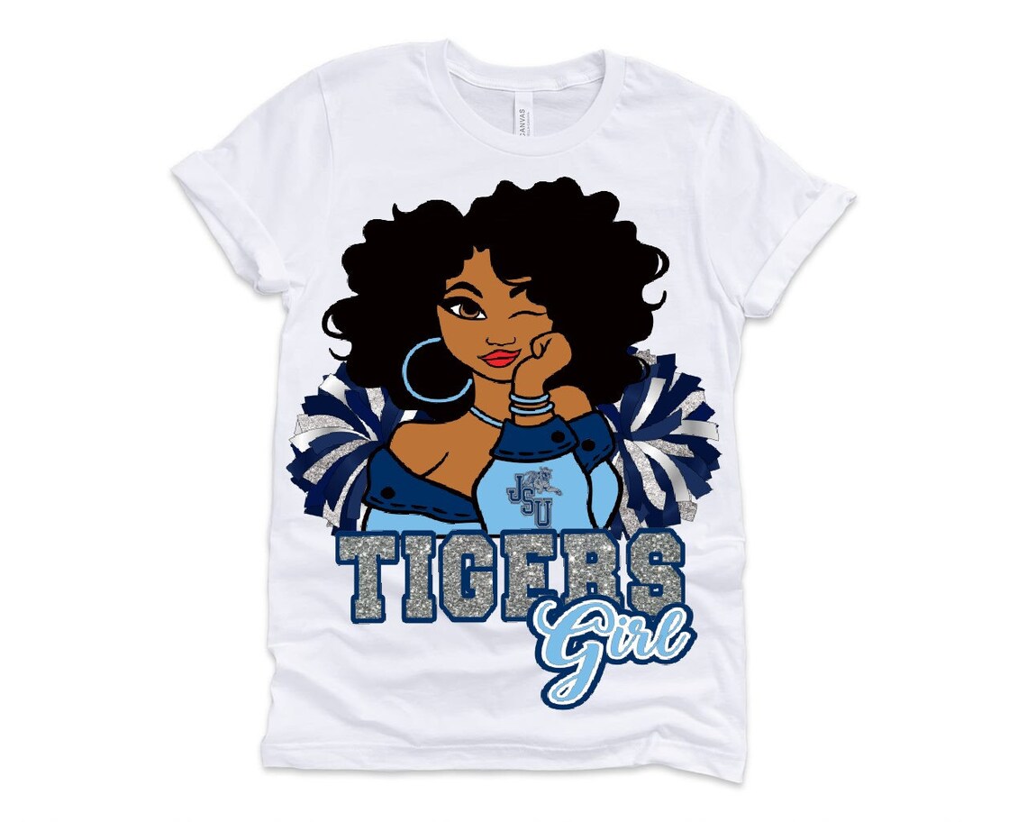 JSU Tiger Girl PNG - Etsy