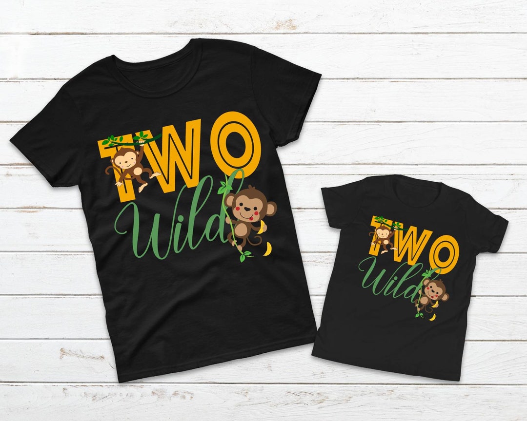 Two Wild SVG - Etsy