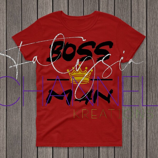 Boss Man - Etsy